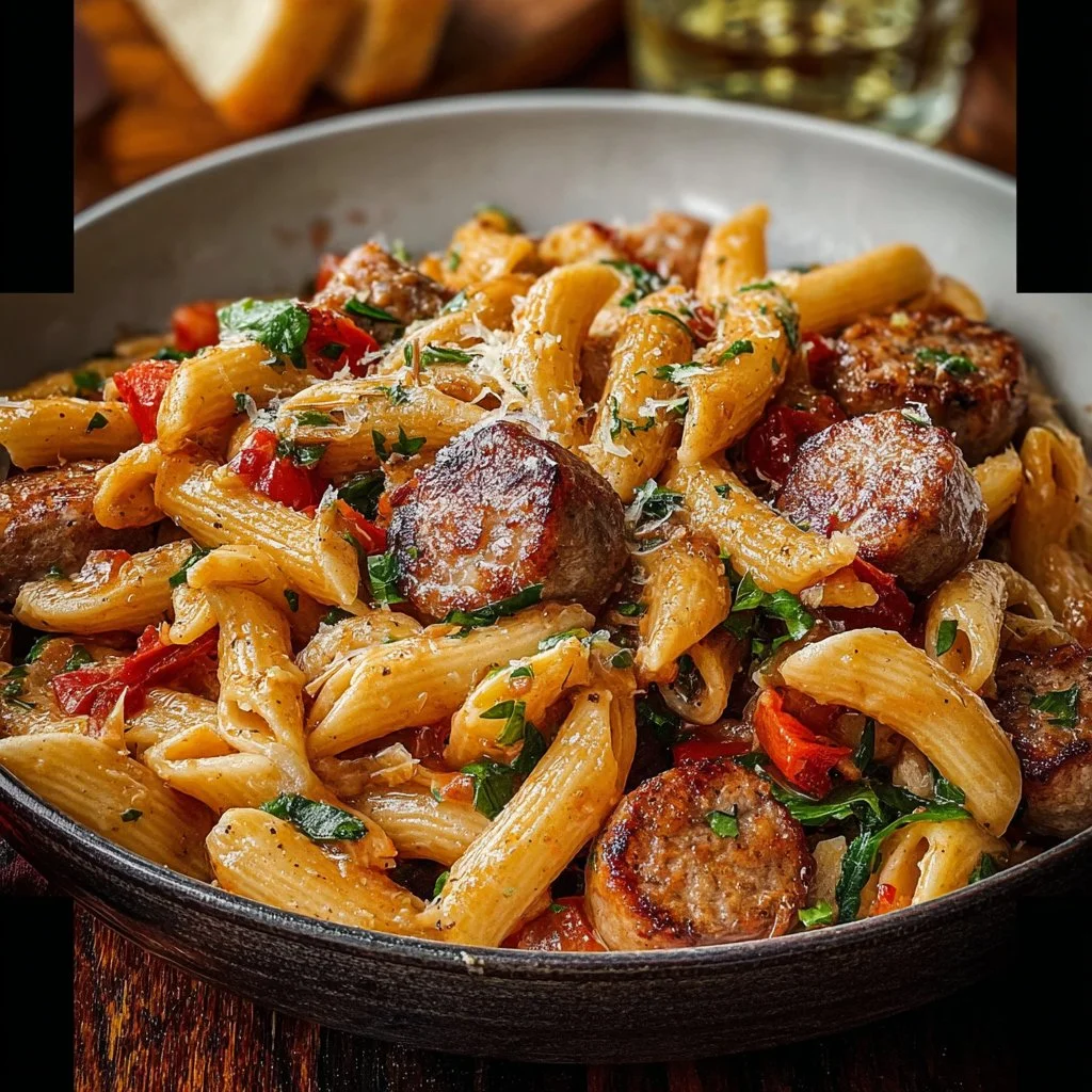 Cajun Sausage Pasta
